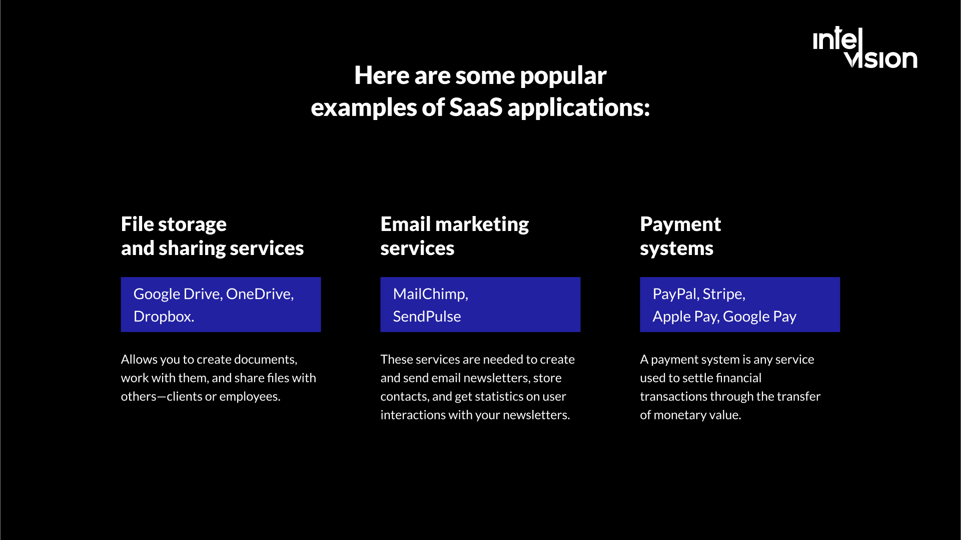 Advantages of SaaS Development for Your Business - Intelvision